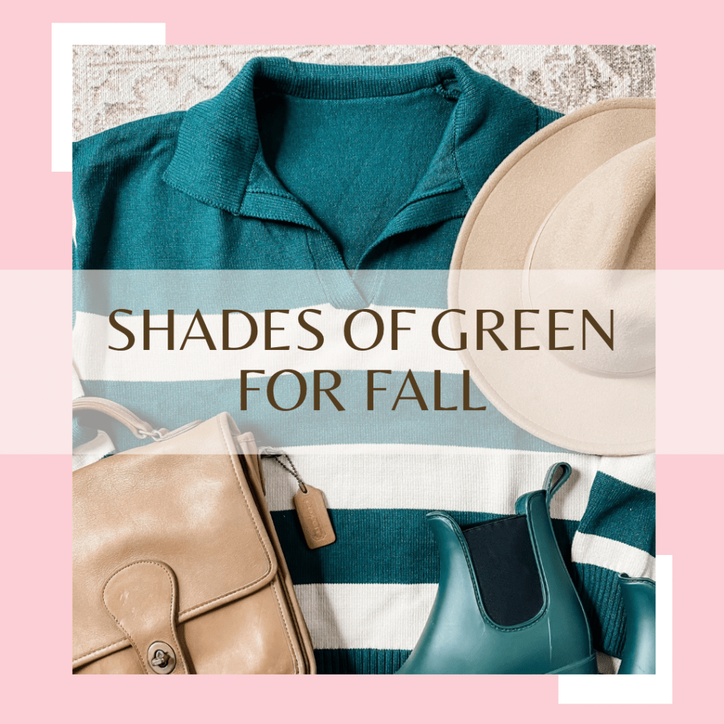 Shades of Green for Fall – Modern Petite Daily